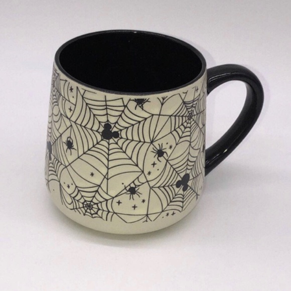 Disney | Kitchen | Halloween Disney Mickey Spider Web Mug | Poshmark